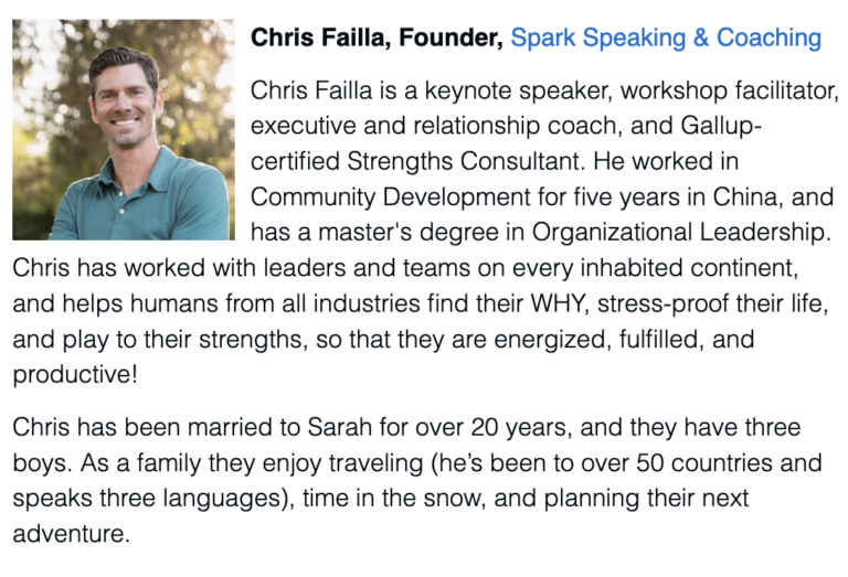 Effective Conference Speaker Bios: 9 Examples That Stand Out — The ...