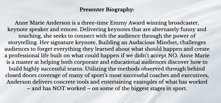 How to Write a Professional Bio – and 6 Great Examples — The Speaker Lab